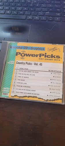 SC3087 POWERPICKS SOUND CHOICE KARAOKE CDG HARD TO FIND LOT 250 | eBay