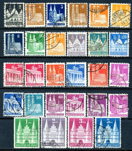 Stamps Germany, Scott # 634-661 used, complete set | eBay