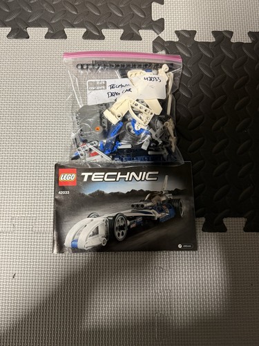 LEGO Technic 42033 Record Breaker Drag Car (100% Complete) (With ...