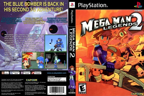 Mega Man Legends 2 PS1 Custom Box Art Case Insert Cover Only | eBay