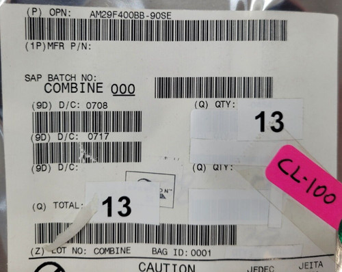 (1 PC) AM29F400BB-90SE SPANSION FLASH NOR 4MB 5V PSOP (Btm Bt-Bl | eBay