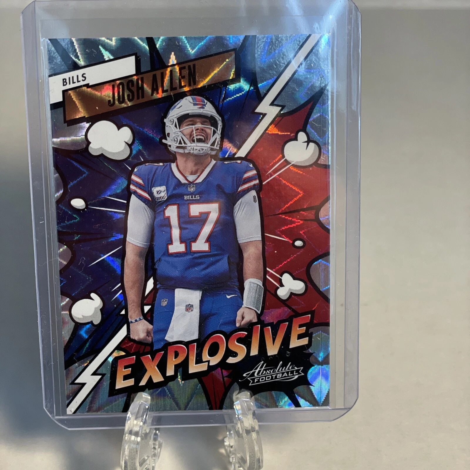 Josh Allen 2023 Absolute #6 Explosive Price Guide - Sports Card Investor