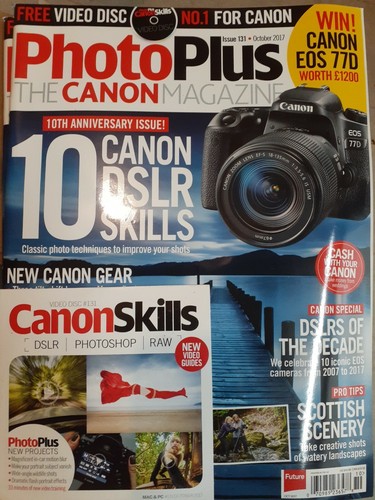 Photoplus,the canon mag.10 skills& morew/free video disc issue131/2017 ...