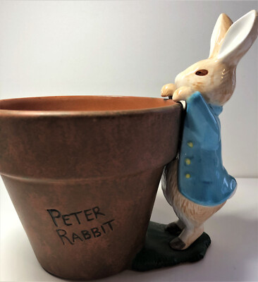 Peter Rabbit Planter In Collectible Planters for sale | eBay