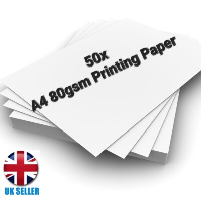 A4 Plain Printer Paper for sale | eBay UK