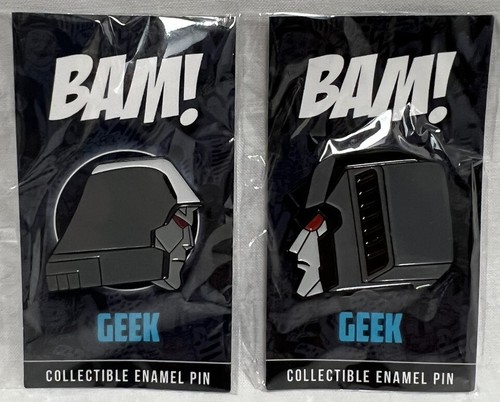 BAM BOX GEEK TRANSFORMERS ENAMEL PIN SET MEGATRON AND STARSCREAM | eBay