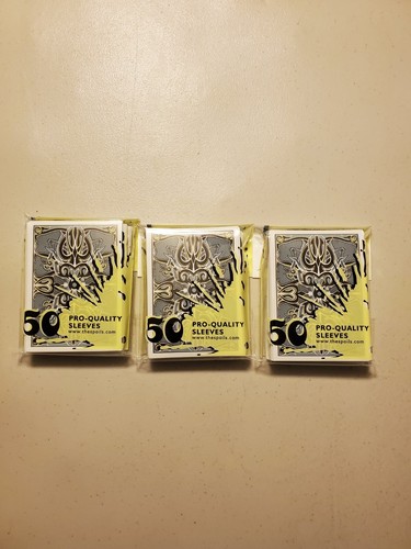 SPOILS TCG SLEEVES DECK PROTECTORS 3 PACKS OF 50 SEALED NEW CCG CARD ...