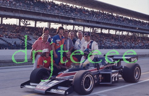 1977 INDY 500 Salt Walther NAVY McLAREN - 35mm Racing Slide | eBay