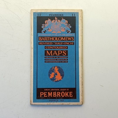 Bartholomew Half Inch Map in Maps & Atlases for sale | eBay