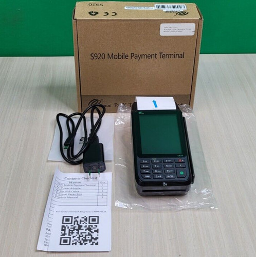 *UNLOCKED* PAX S920 EMV NFC 4G Wireless Credit Card Machine - CARLTON ...