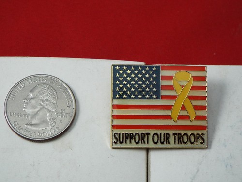 SUPPORT OUR TROOPS PIN | eBay
