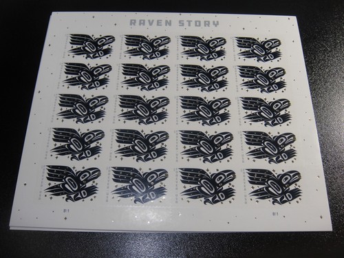 USA 2021 Sc#5620 Raven Story FOREVER Sheet of 20 Stamp MNH XF | eBay