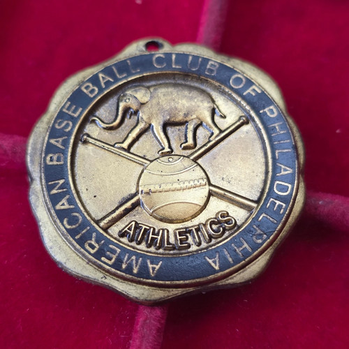 USED IN GREAT SHAPE- 1911 Philadelphia Athletics World Series Baseball ...