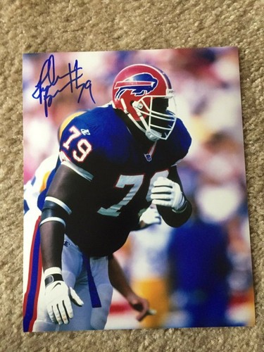 Ruben Brown Bills Signed 8x10 W/COA | eBay
