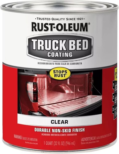 Lot of 4 - Rust-Oleum Truck Bed Coating 340452 32 Oz Clear Non Skid ...