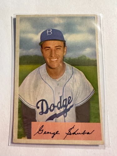 K78,853 - 1954 Bowman #202 George Shuba | eBay