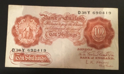british ten shilling note products for sale | eBay