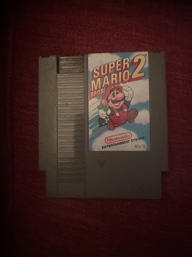 Super Mario 2 (Nintendo Entertainment System, 1988) Authentic Game ...