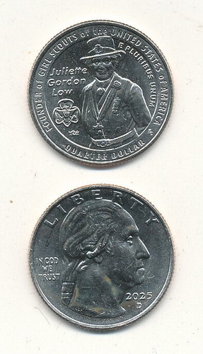USA / Vereinigte Staaten - Quarter Dollar 2025 (Mint D) UNC - Juliette ...