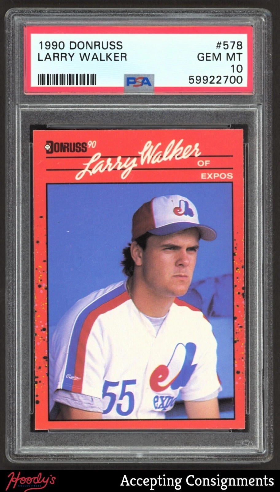 Larry Walker 1990 Donruss #578 Base Price Guide - Sports Card Investor