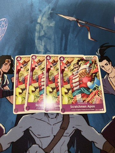 One Piece CCG Singles - Scratchmen Apoo x4 - OP01-103 - Common - NM - Playset | eBay