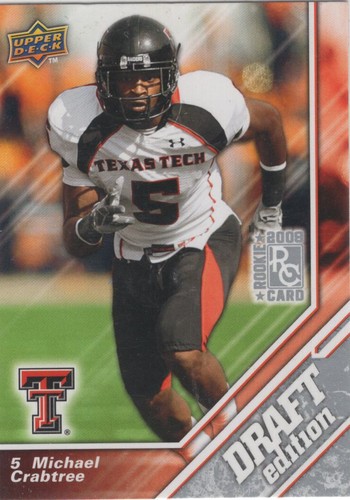 2009 Upper Deck Michael Crabtree Draft Edition | eBay