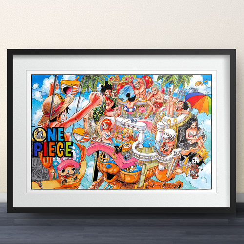 One Piece - Chapter 717 Shonen Jump Color Walk 11x17" - Art Poster ...