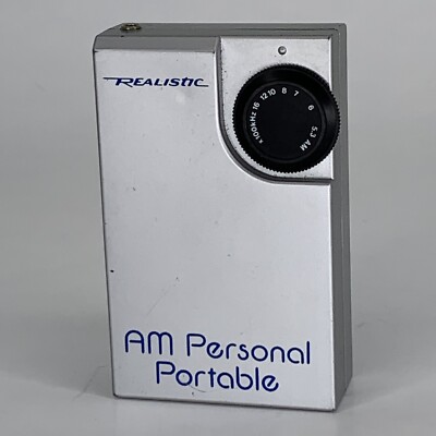 Vintage Realistic Radio In Collectible Transistor Radios for sale | eBay