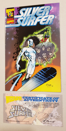 Silver Surfer ½ Wizard w/ COA | eBay