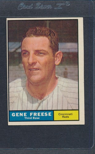 1961 Topps #175 Gene Freese Reds EX *5581 | eBay