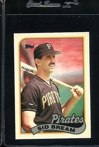 1989 TOPPS TIFFANY #126 SID BREAM PITTSBURGH PIRATES | eBay