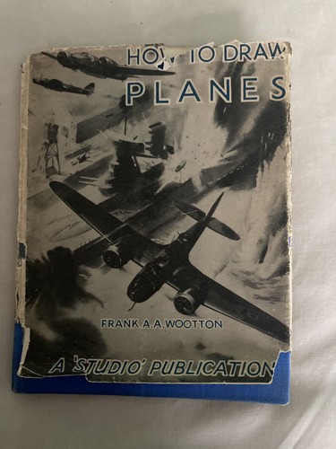 How To Draw Planes Frank Wootton Vintage Book 1943 | eBay UK