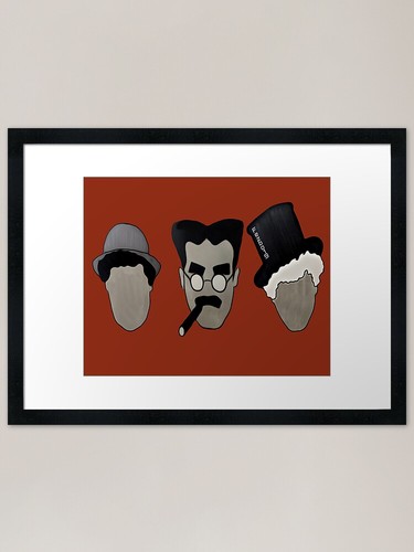 "There's No Present Like the Time" Framed Wall Art Poster Canvas Print ...