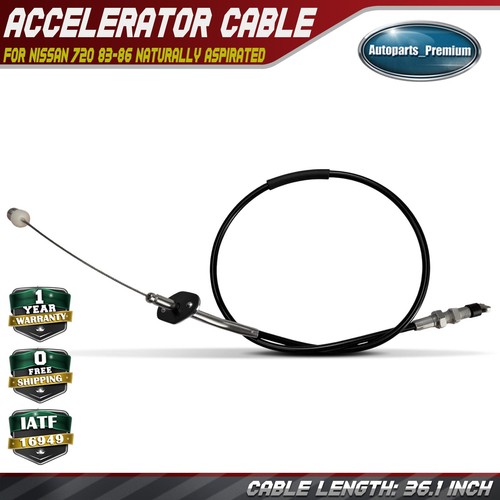 36.1 in Carburetor Accelerator Cable for Nissan 720 83-86 Naturally ...