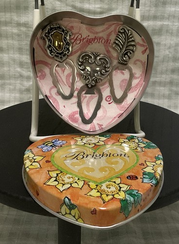 Brighton Bookmark Set New In Tin Set Of Three Tag On Back Great Gift ...