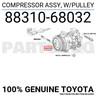 88310-68032 Toyota OEM Genuine COMPRESSOR ASSY, W/PULLEY | eBay