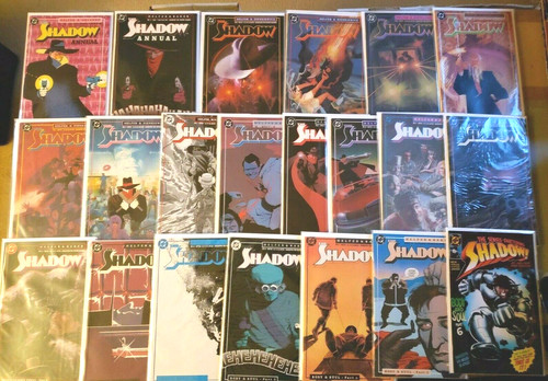 THE SHADOW 1 - 19 ANNUALS 1 2 DC COMICS BILL SIENKIEWICZ ANDREW HELFER ...