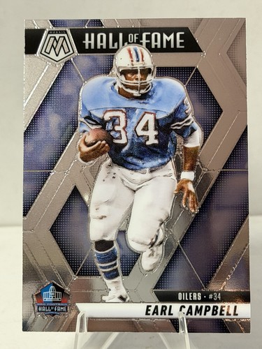 Earl Campbell #294 Panini Mosaic 2025 - Silver Hall of Fame | eBay