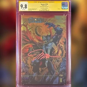 SPAWN #150 EXCLUSIVE FOIL VARIANT CGC 9.8 SS SIGNED BY JIM LEE | eBay