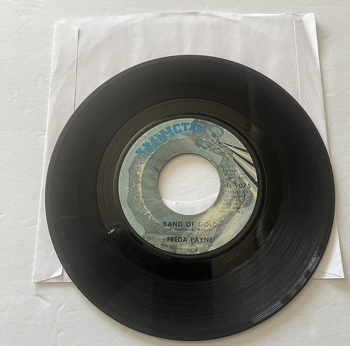 Freda Payne - Invictus 45 RPM - Band Of Gold / The Easiest Way To Fall ...