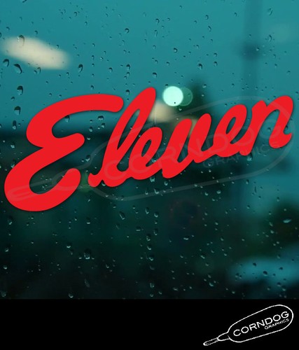 Eleven STICKER VINYL DECAL NETFLIX HOPPER WILL STRANGER THINGS ...