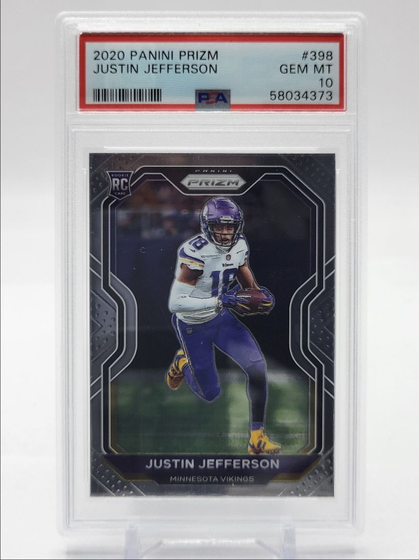 Justin Jefferson 2020 Prizm #398 Base Price Guide - Sports Card Investor
