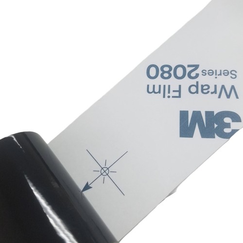 6" Wide x 4FT 3M 2080 Gloss Black Chrome Trim Delete Vinyl Car Window ...