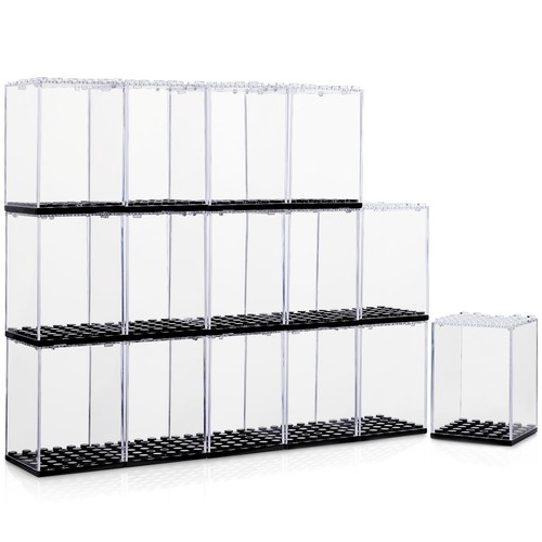 Display Cases for Lego Minifigures - Dust-Proof Storage Boxes for ...