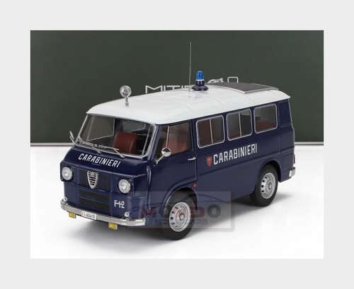 1:18 MITICA Alfa Romeo F-12 Minibus 1-Series Carabinieri 1969 ...
