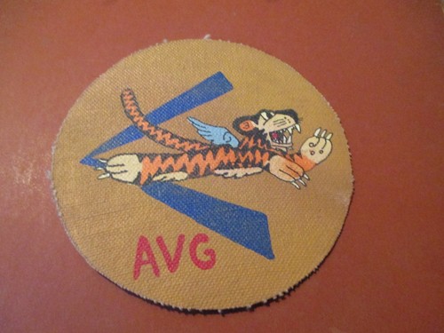 WWII AVG DISNEY LEAPING FLYING TIGER FACING LEFT JACKET PATCH (B) | eBay