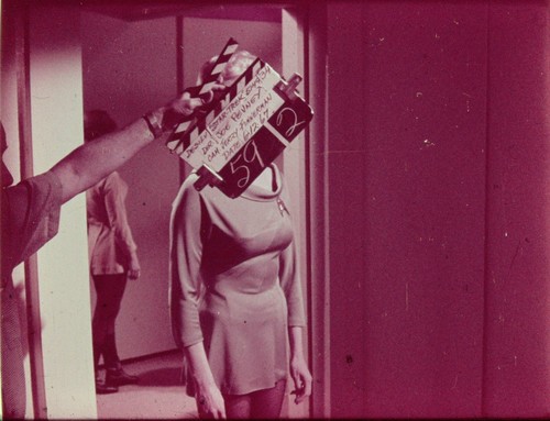 Star Trek TOS 35mm Film Clip Slide Amok Time CLAPPER BOARD Nurse Chapel ...