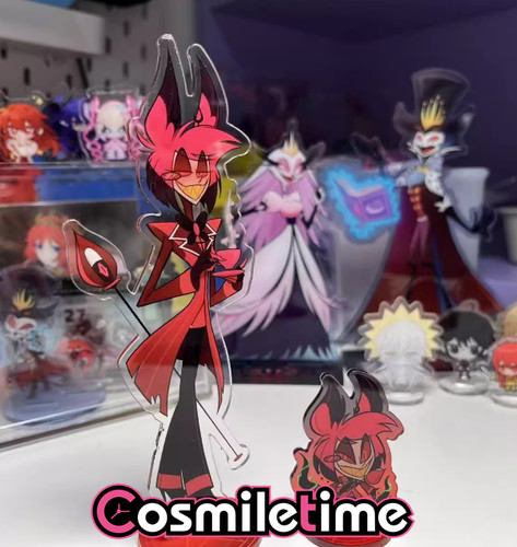 Hazbin Hotel Alastor Acrylic Figure Stand Table Decors Desktop Toy ...