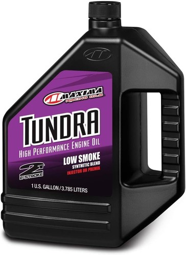 Maxima 249128 Tundra Snowmobile 2-Stroke Premix/Injector Oil - 1 Gallon ...