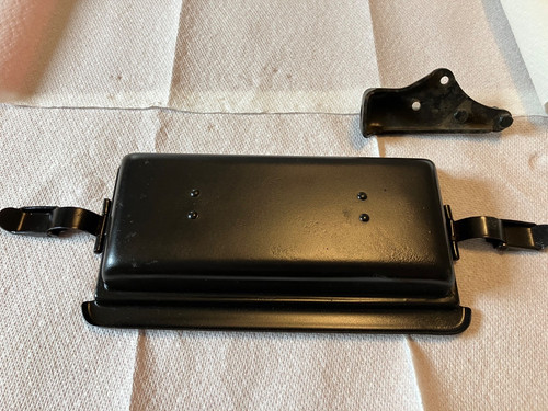 1926 / 1927 Ford Model T Coil Box lid - repainted satin black nice. 26/ ...